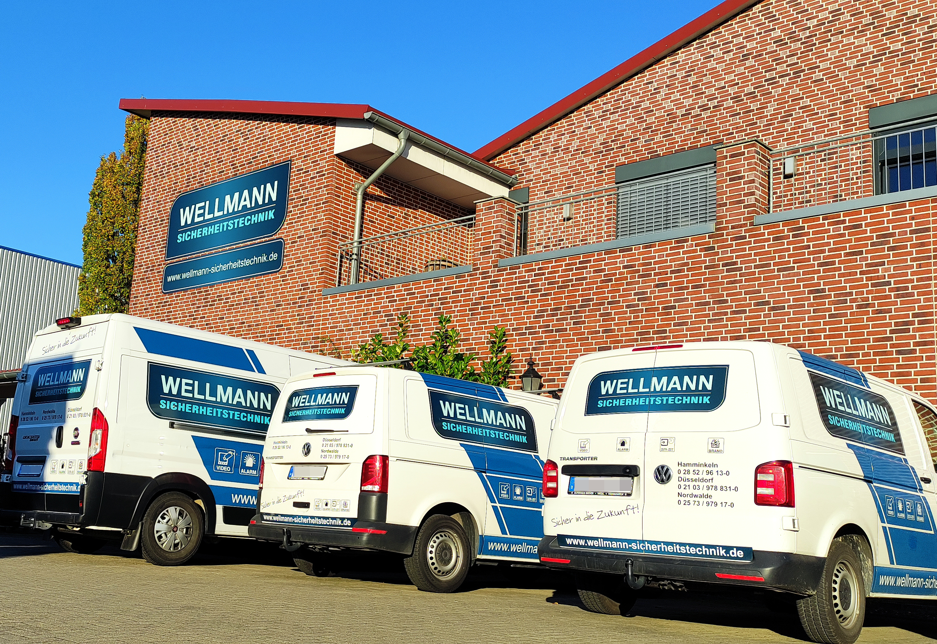 Über uns | Wellmann Sicherheitstechnik | Sicher in die Zukunft